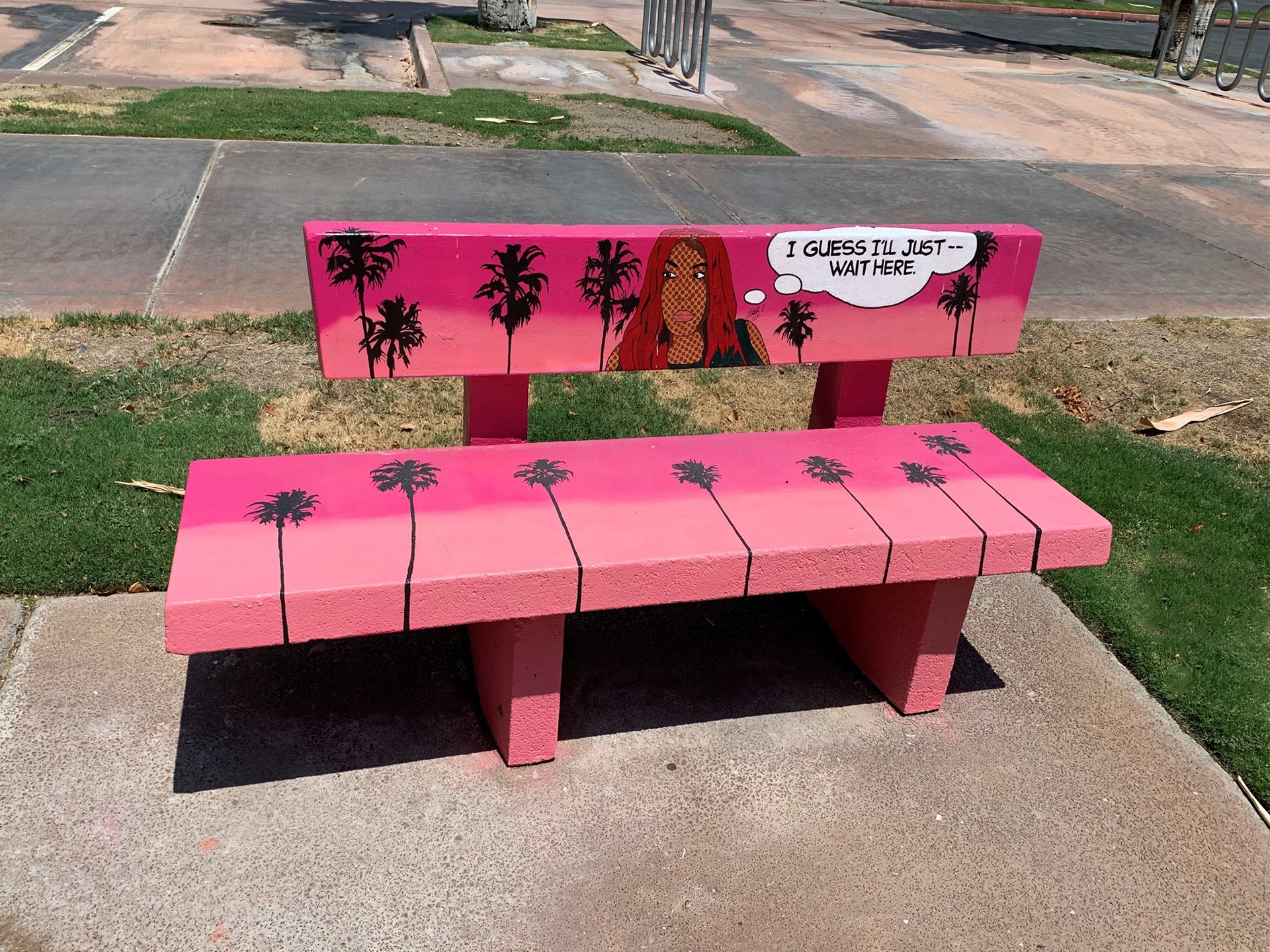Public Bench Beautification Project Tour - Cathedral City Public Art